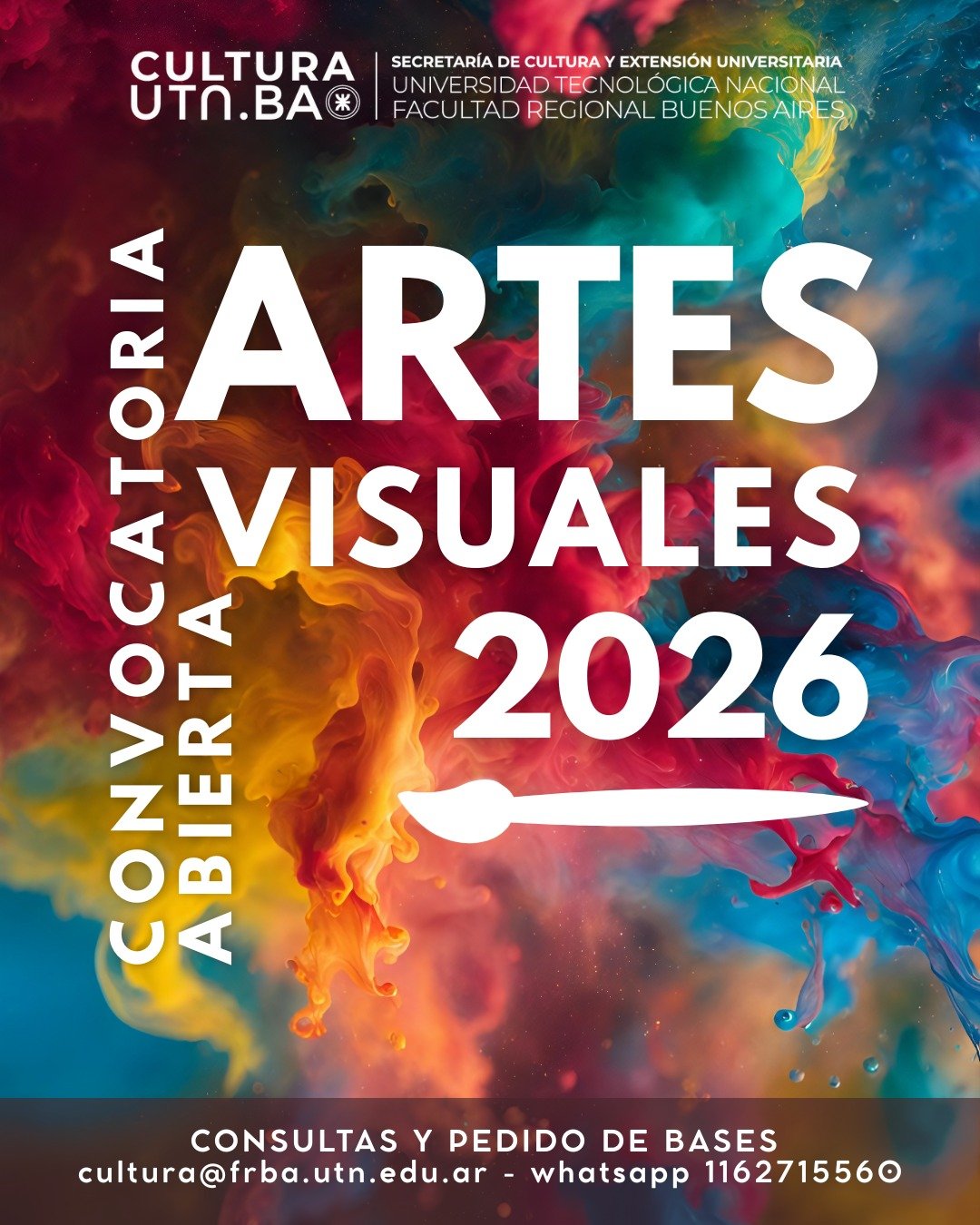 Convocatoria UTN Artes Visuales 2026: abierta la presentación de ...